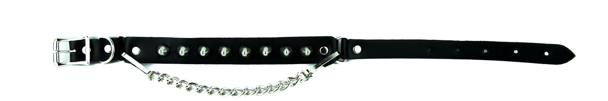 UK77 STUDDED BOOTSTRAP – punkaddict.com